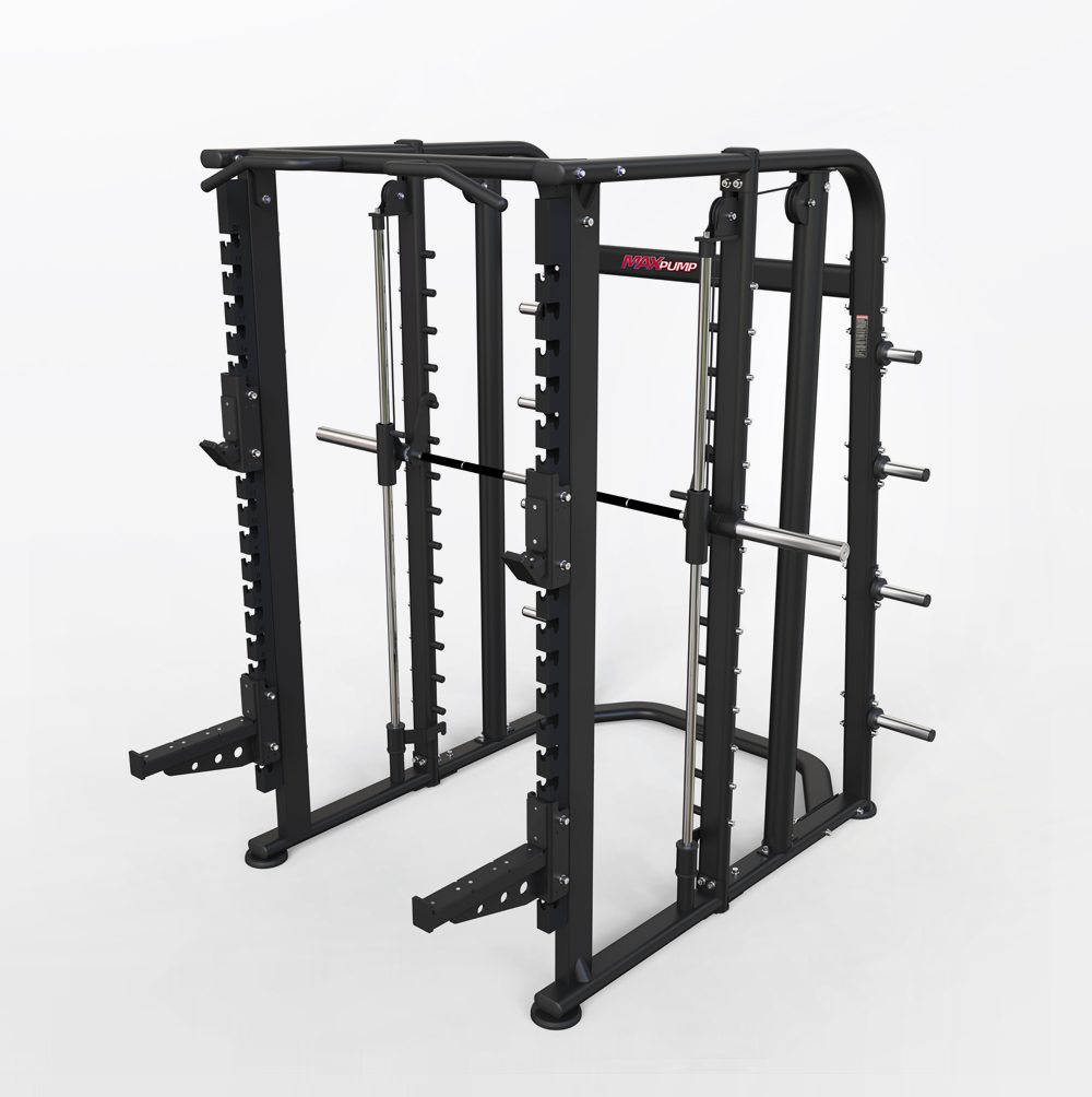 A4000-40A | Smith + Half Rack – MaxPumpSport